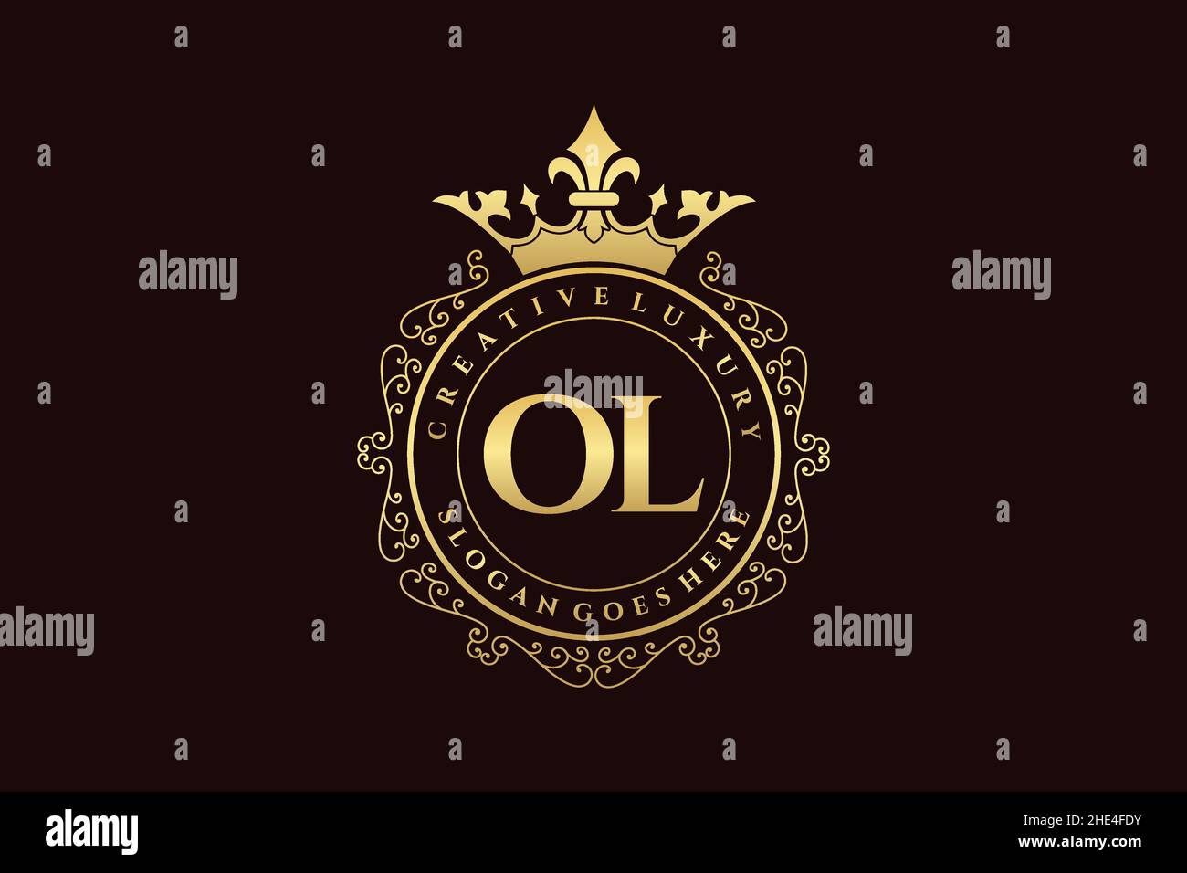 Ol design Stock Vector Images - Alamy