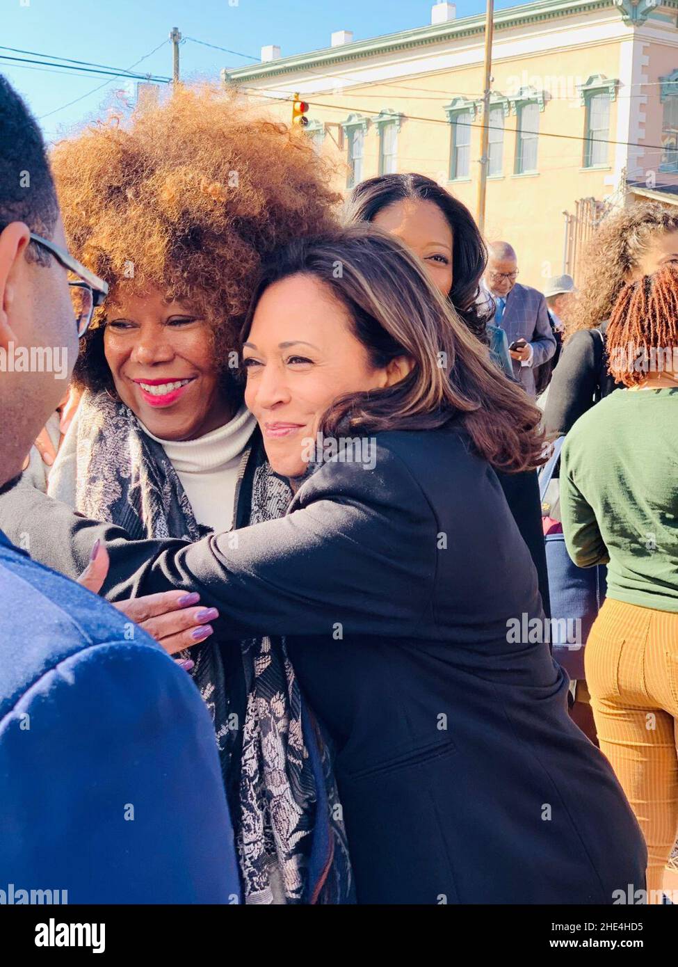 Ruby Bridges and Kamala Harris Stock Photo - Alamy