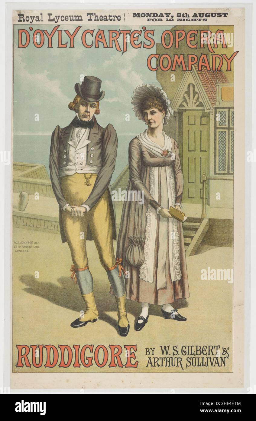 Ruddigore hi-res stock photography and images - Alamy