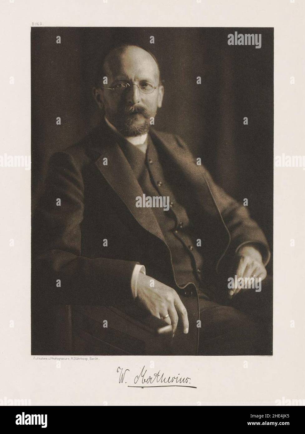 Rudolf Dührkoop - Walther Mathesius (1907 Stock Photo - Alamy