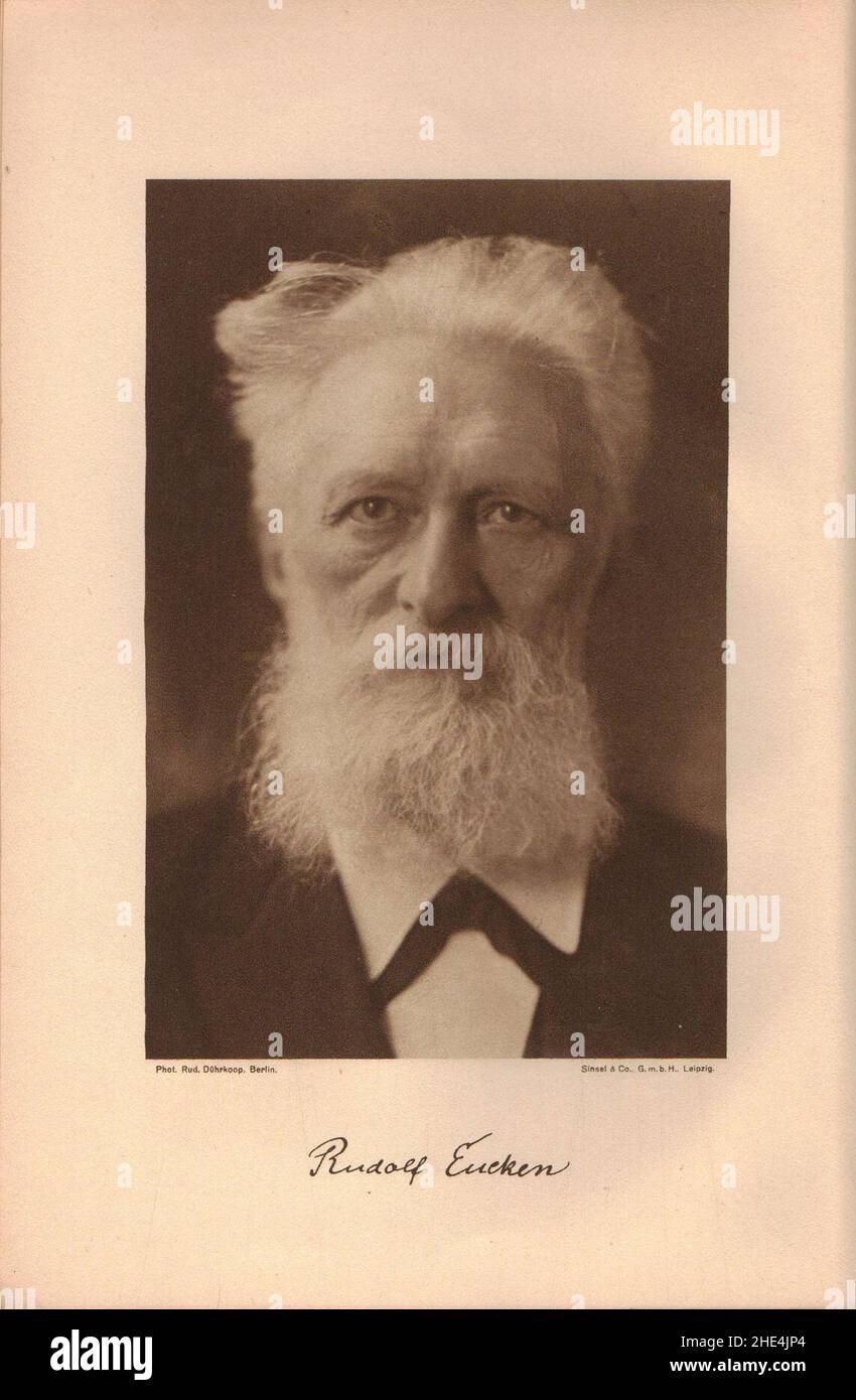 Rudolf eucken hi-res stock photography and images - Alamy
