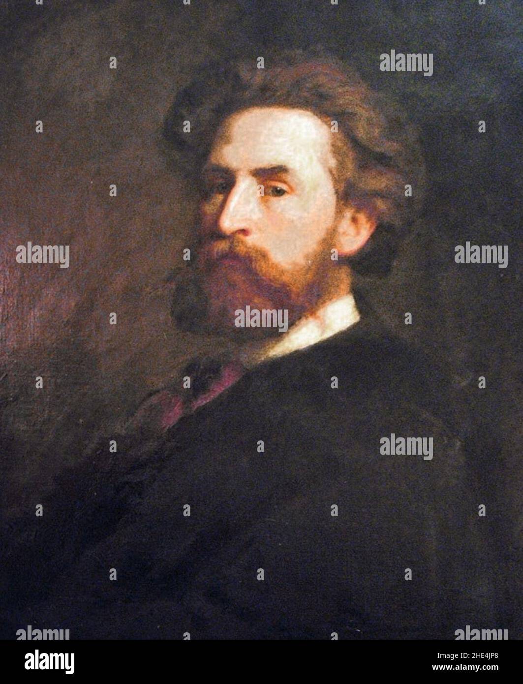 Rudolf Epp Selbstportrait 1 Stock Photo - Alamy