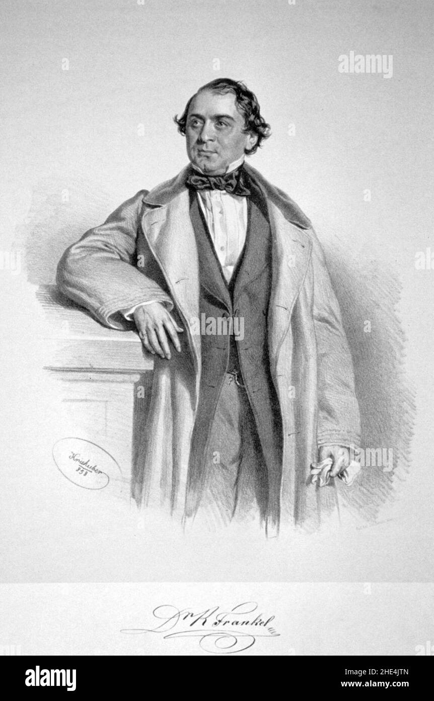 Rudolf Frankel Litho Stock Photo - Alamy