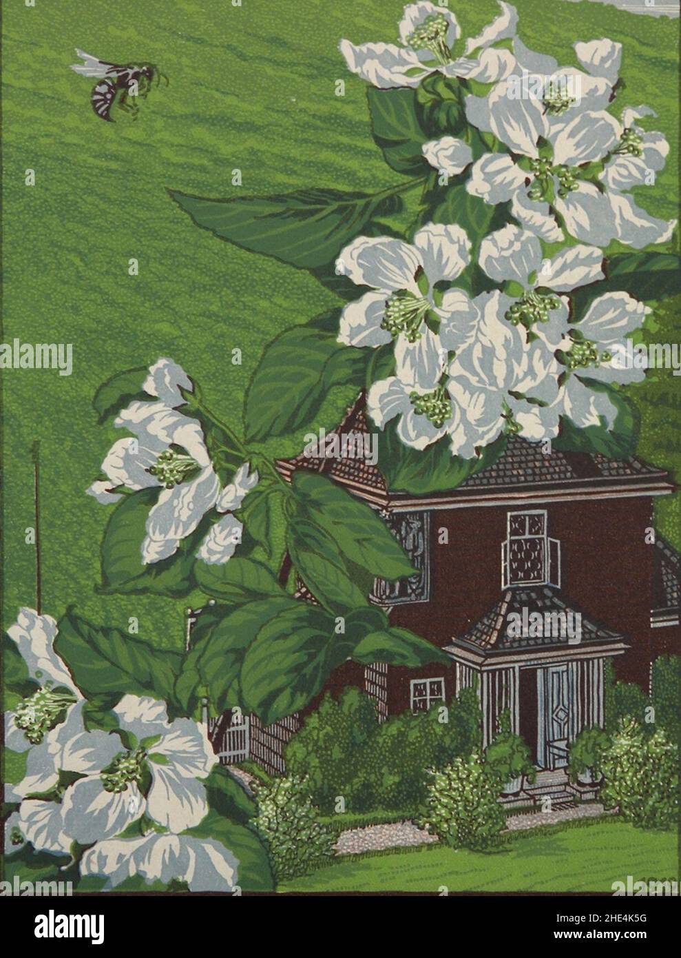 Rudolf Junk - Mein Haus 1919 Stock Photo - Alamy