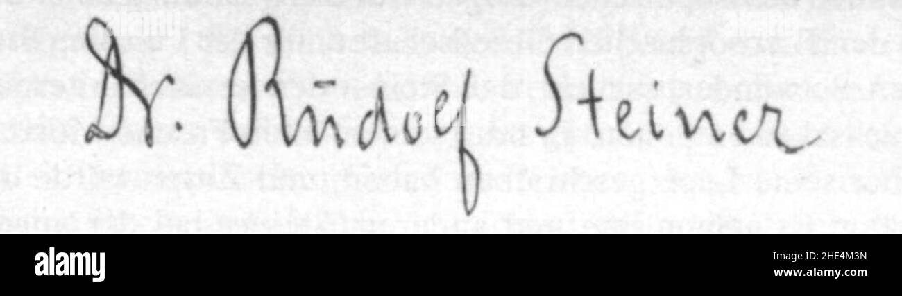 Rudolf signature hi-res stock photography and images - Alamy