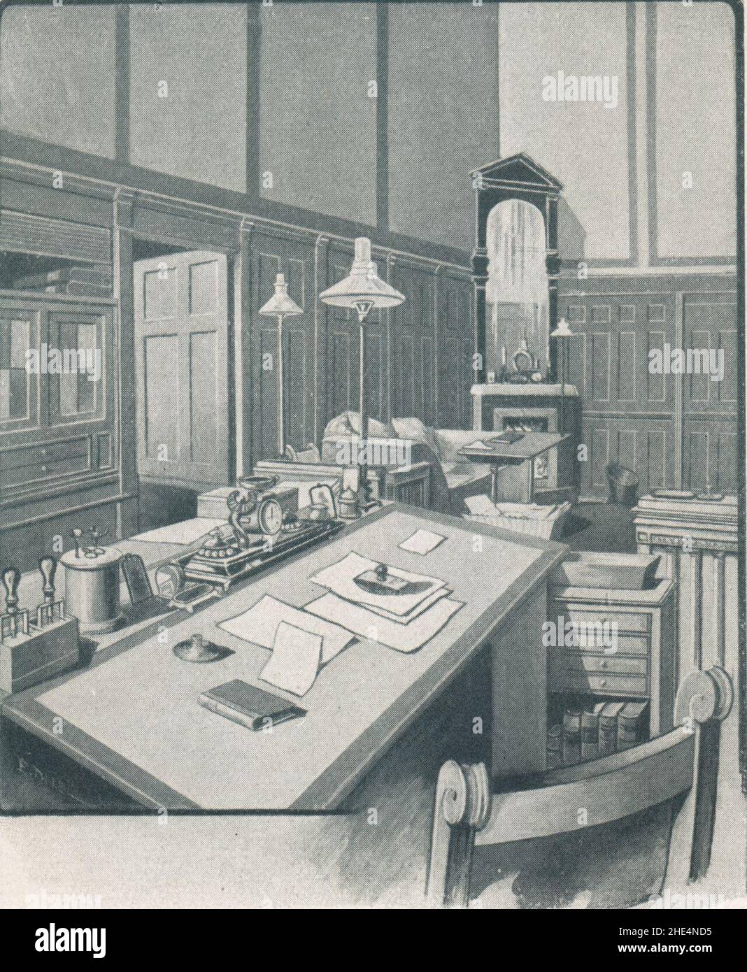 Rudolph Hertzog Agenda 1914 S. 076a Stock Photo - Alamy