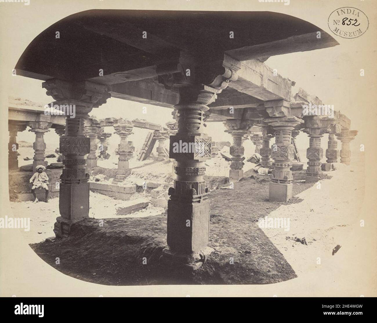 Ruins of a Hindu temple at Mehekar, Buldhana district, Berar ...