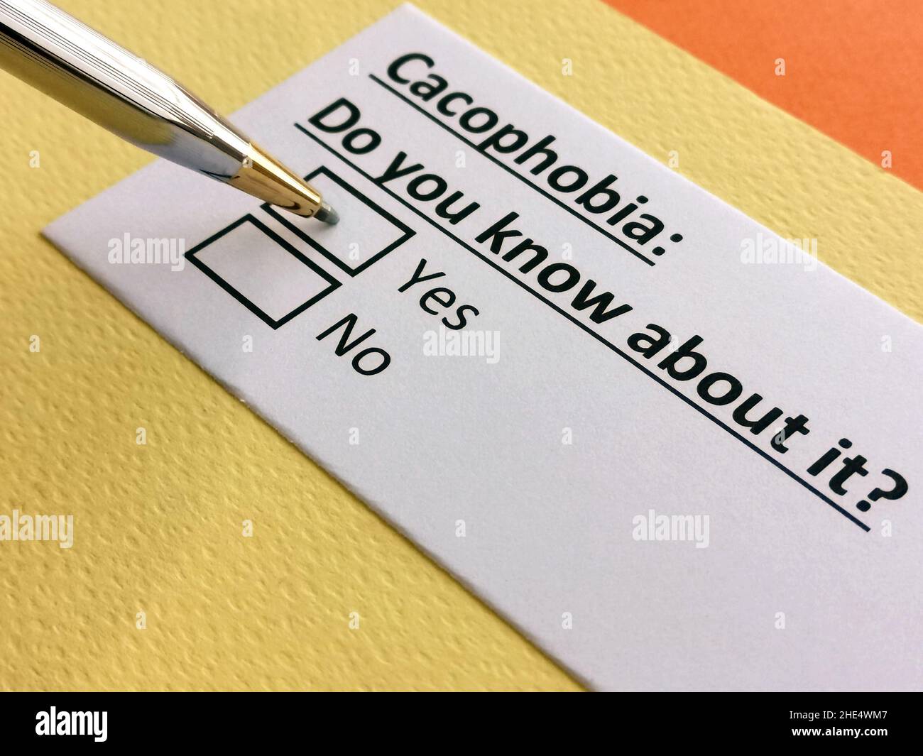 One person is answering question about cacophobia. Cacophobia is the ...