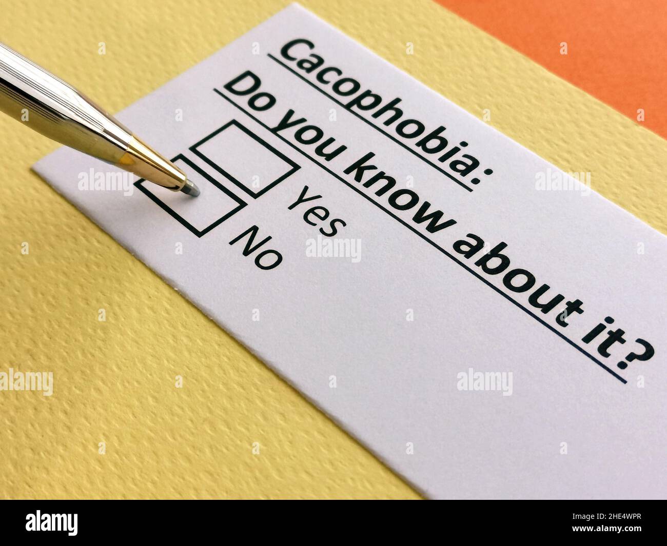 One person is answering question about cacophobia. Cacophobia is the ...