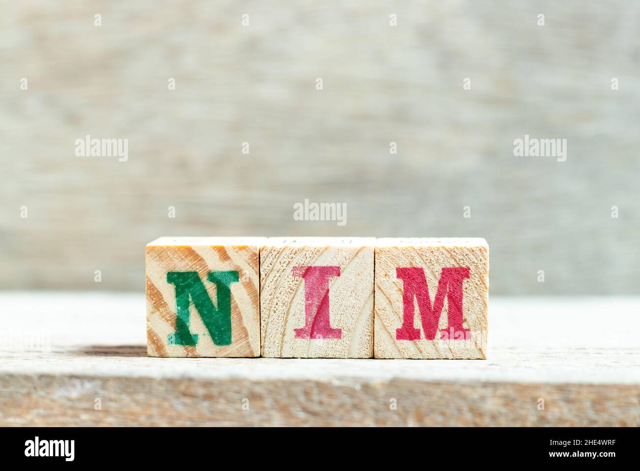 Nim alphabet hi-res stock photography and images - Alamy
