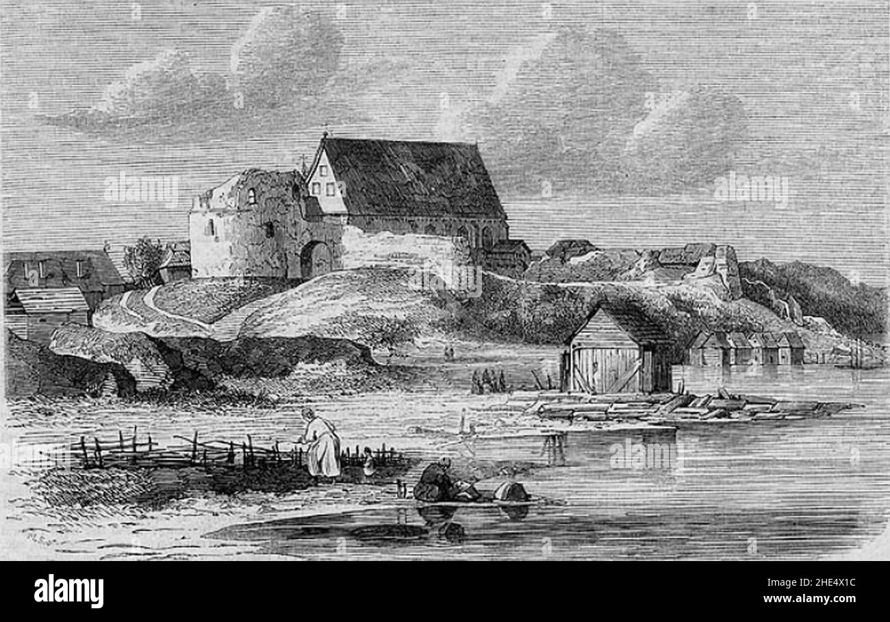 Ruins of Kaunas Castle (2 Stock Photo - Alamy