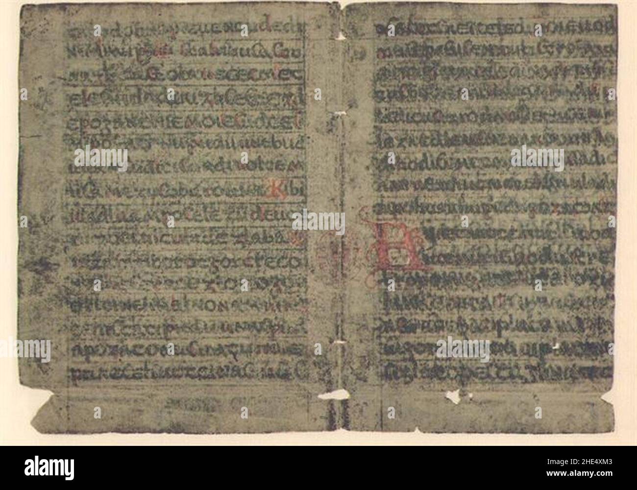 Rukopis zelenohorský 8,1 Stock Photo - Alamy