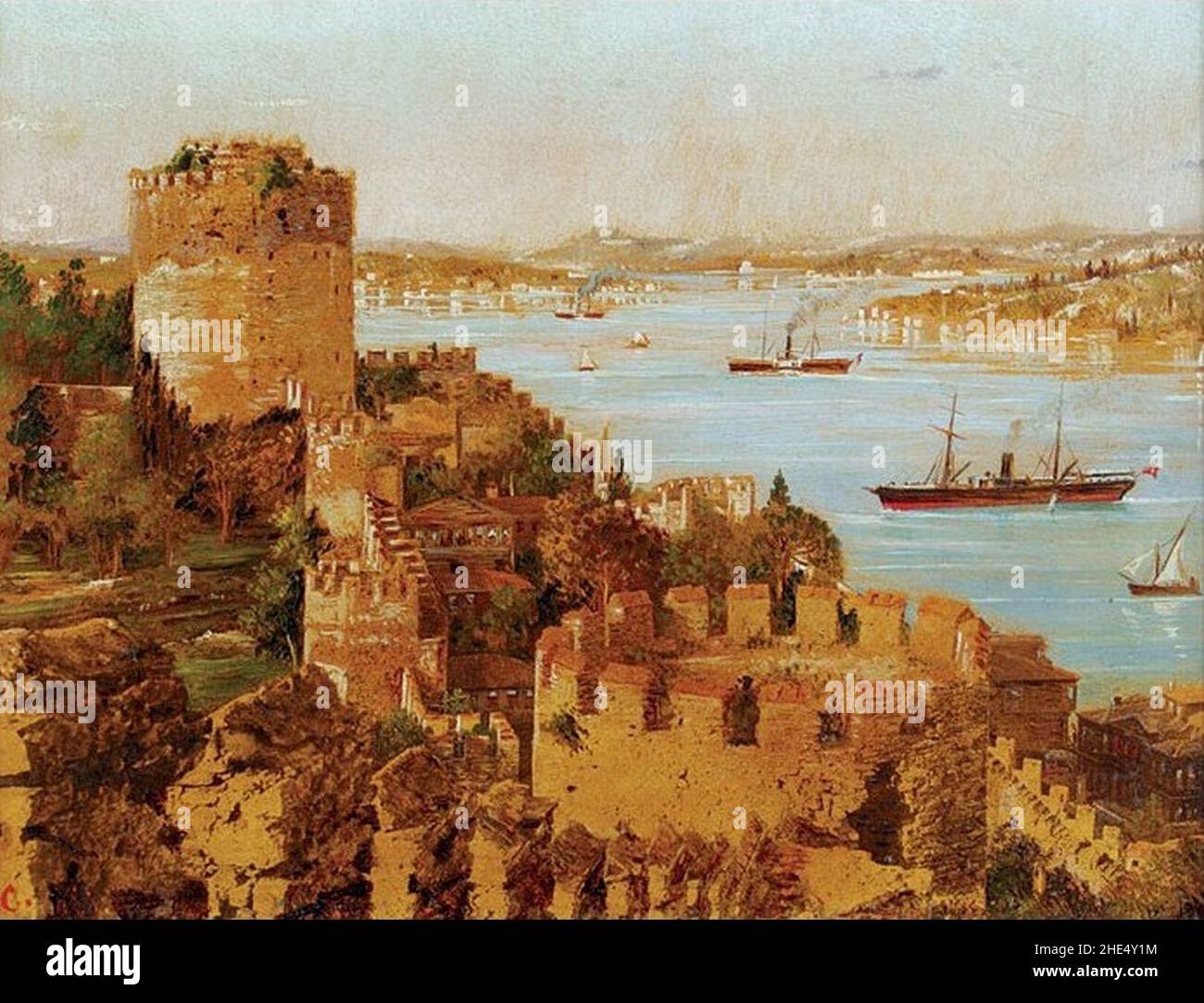 Rumeli Hisar by David Çıraciyan Stock Photo - Alamy