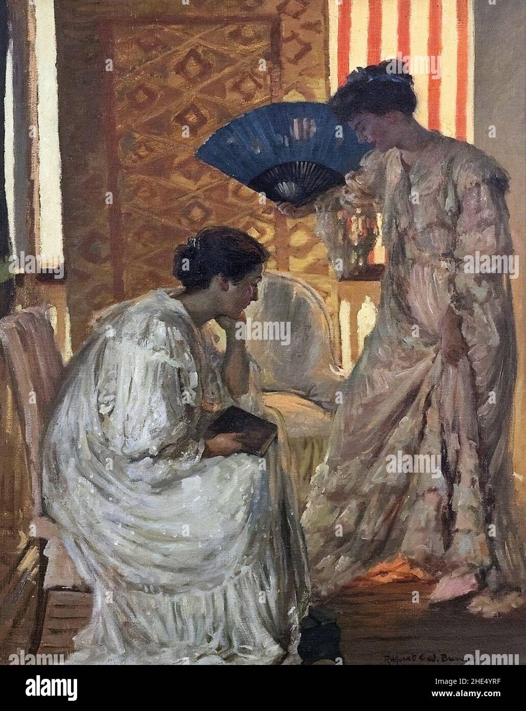 Rupert Bunny - Steps Stock Photo - Alamy