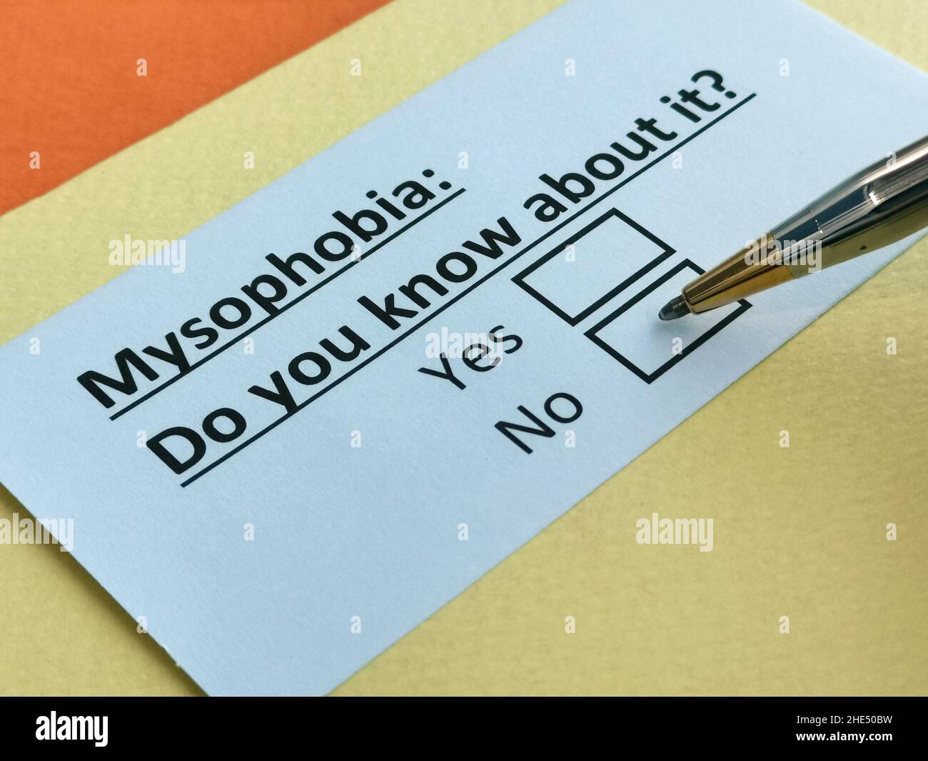 Mysophobia hi-res stock photography and images - Alamy
