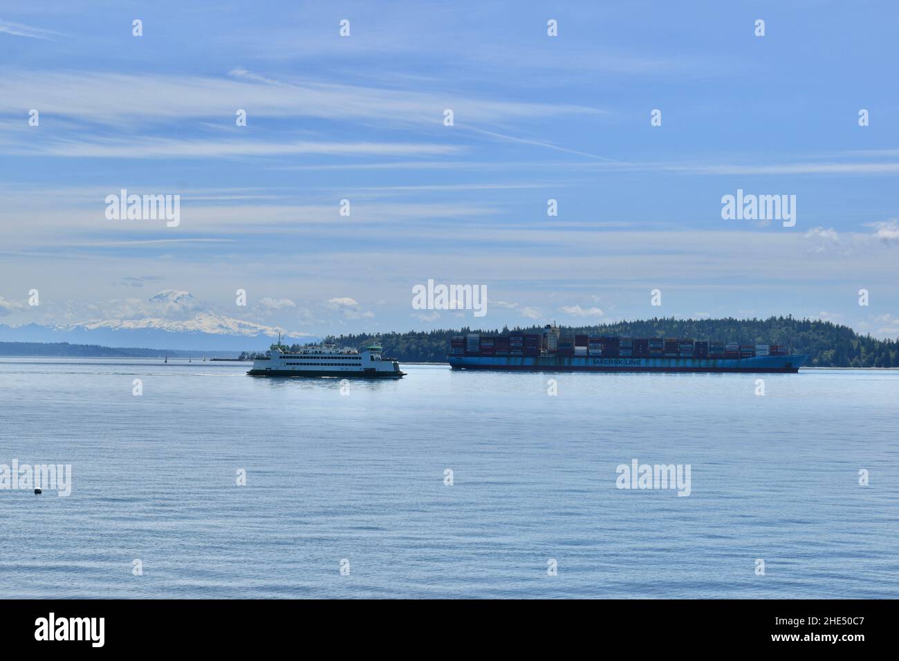 Beautiful Bainbridge Island, Washington Stock Photo - Alamy