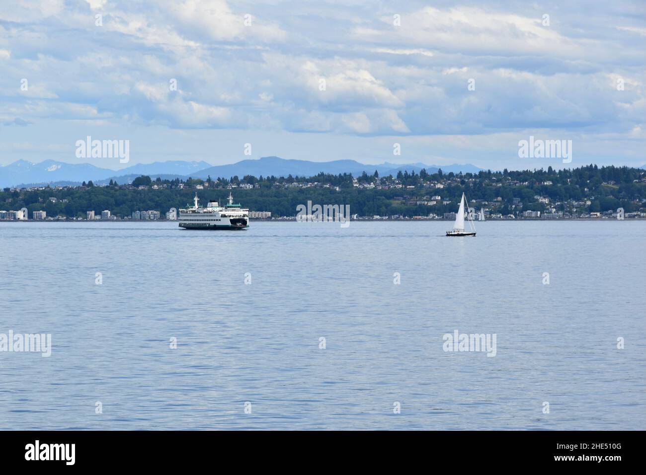 Beautiful Bainbridge Island, Washington Stock Photo - Alamy