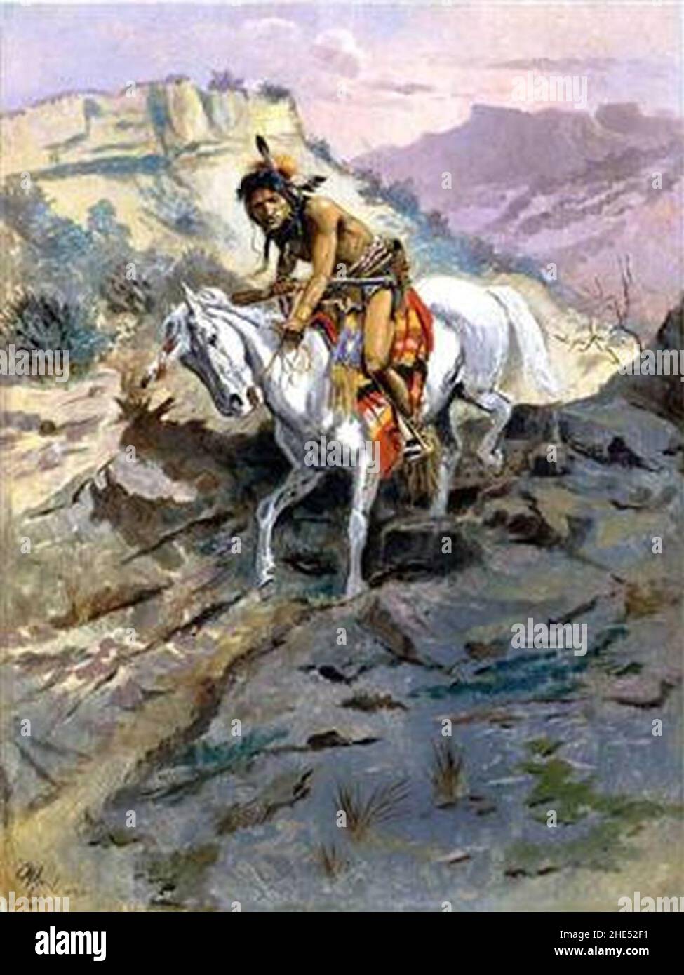 Russell - the-alert-1895 Stock Photo - Alamy