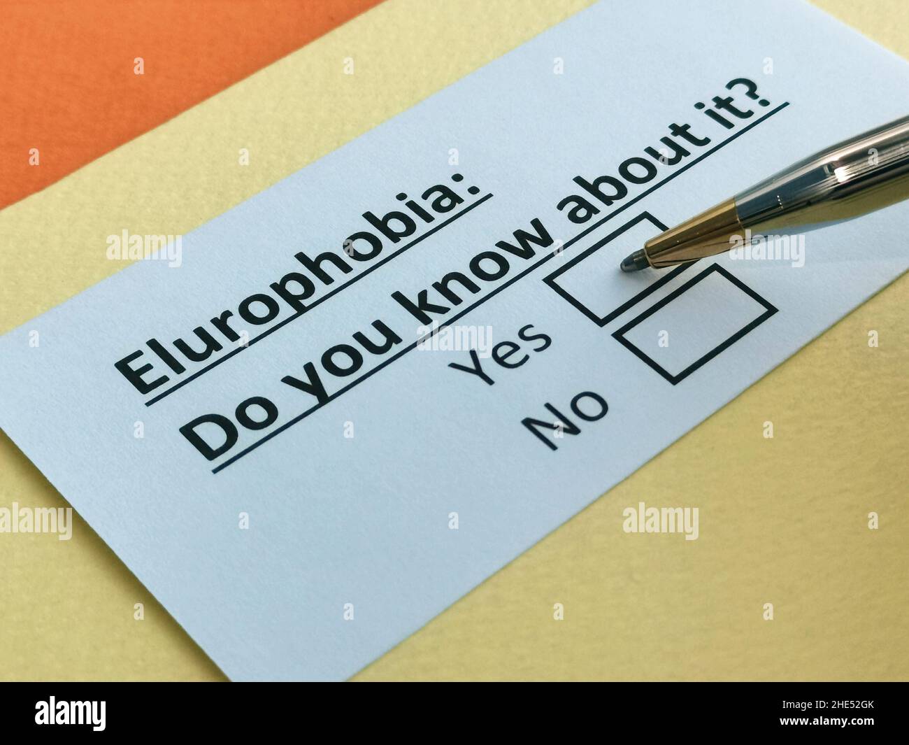 Elurophobia hi-res stock photography and images - Alamy