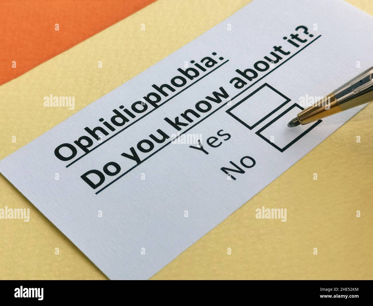 Ophidiophobia hi-res stock photography and images - Alamy