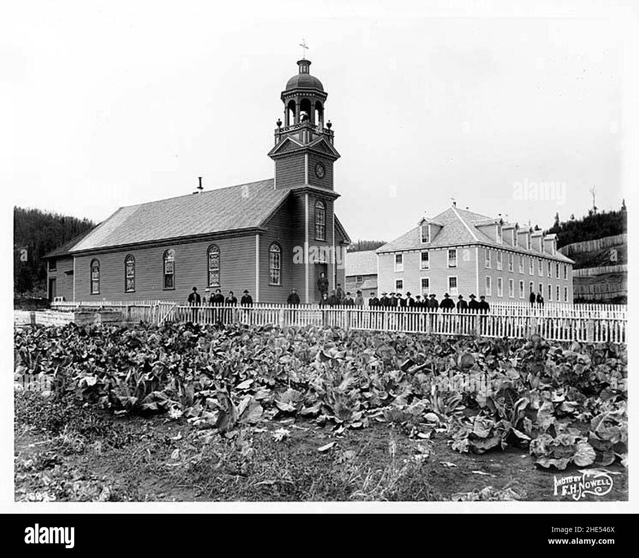 Russian Mission church and school, ca 1904 Stock Photo - Alamy