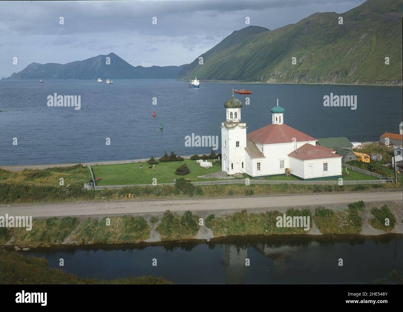 Unalaska russian orthodox church hi-res stock photography and images ...