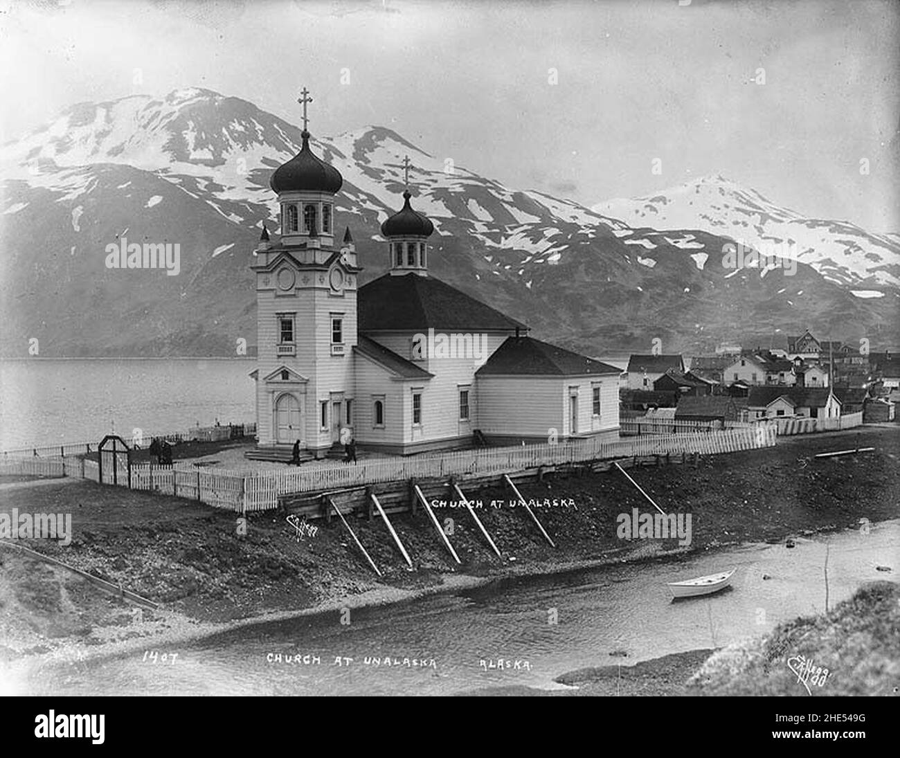 Russian Orthodox church, the Cathedral of the Holy Ascension of Christ ...
