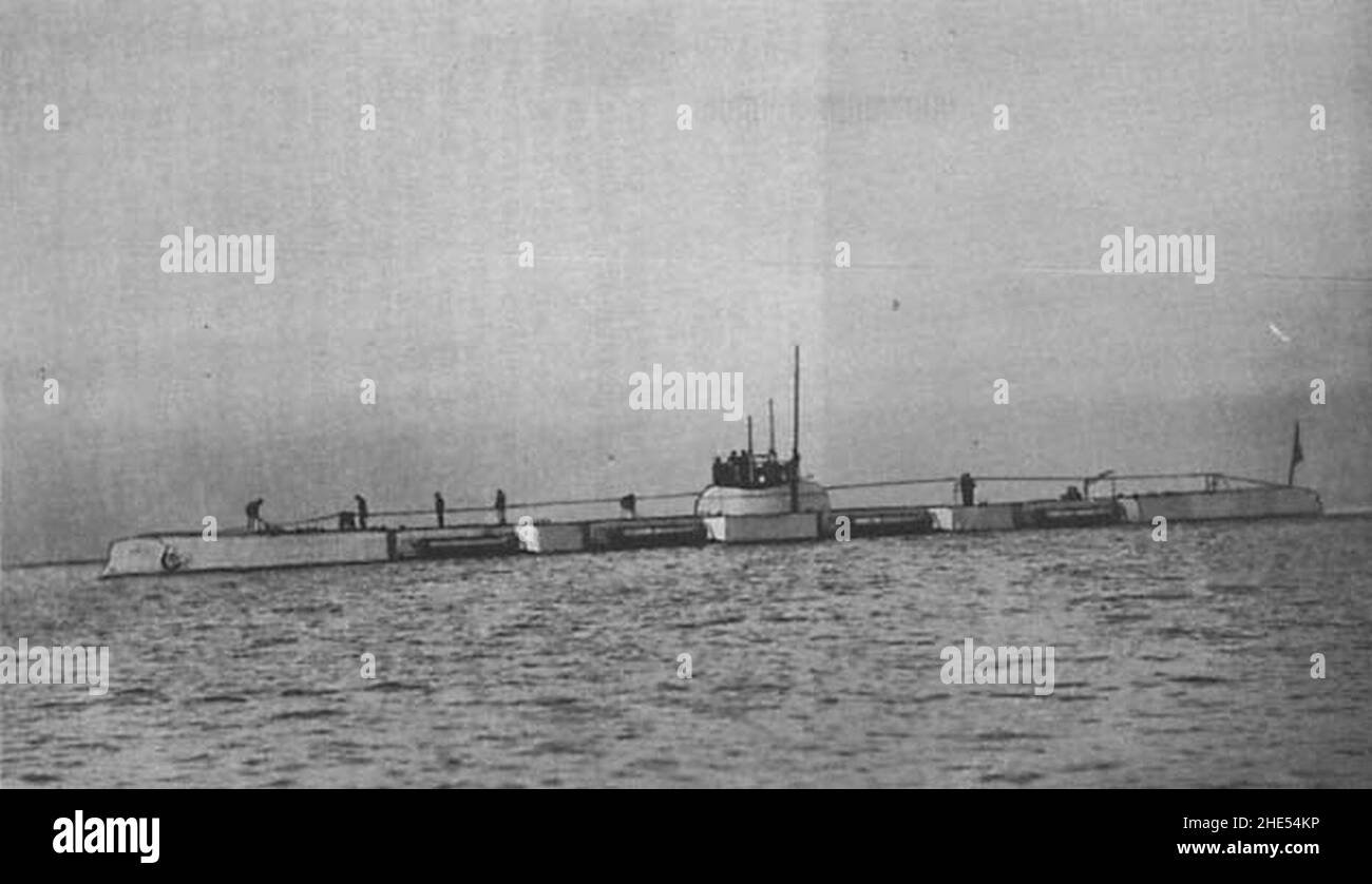 Russian Submarine Bars 1914 Stock Photo - Alamy