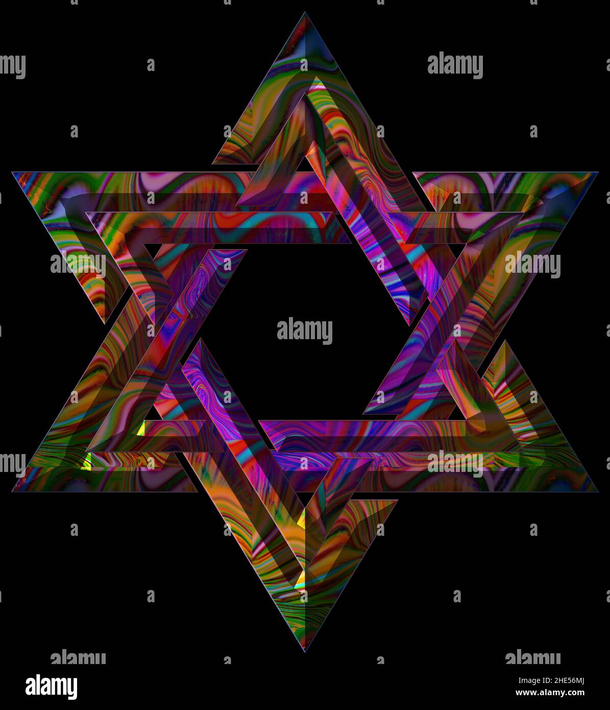 Jewish Star of David Stock Photo - Alamy