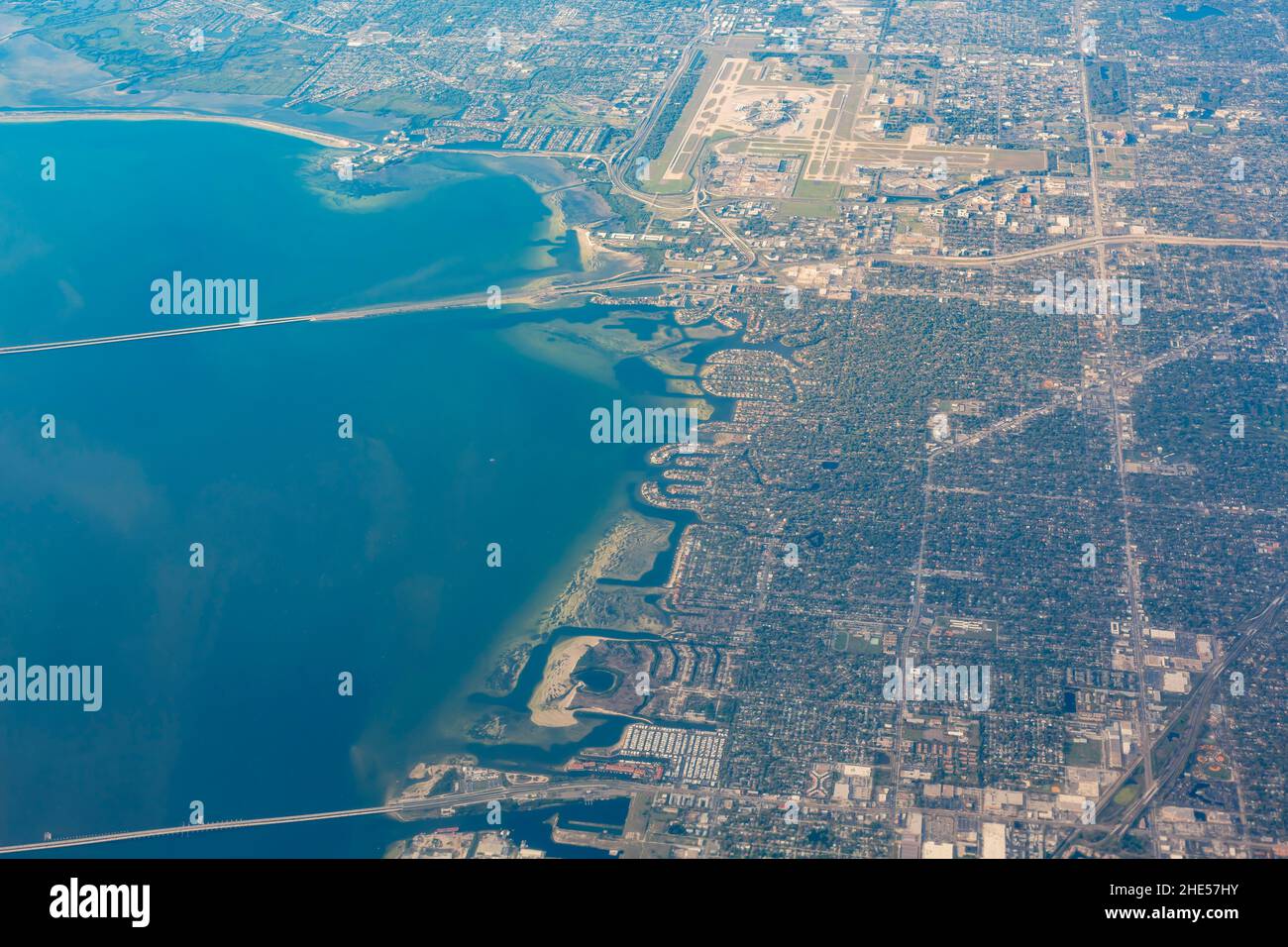 Tampa bay aerial hi-res stock photography and images - Alamy