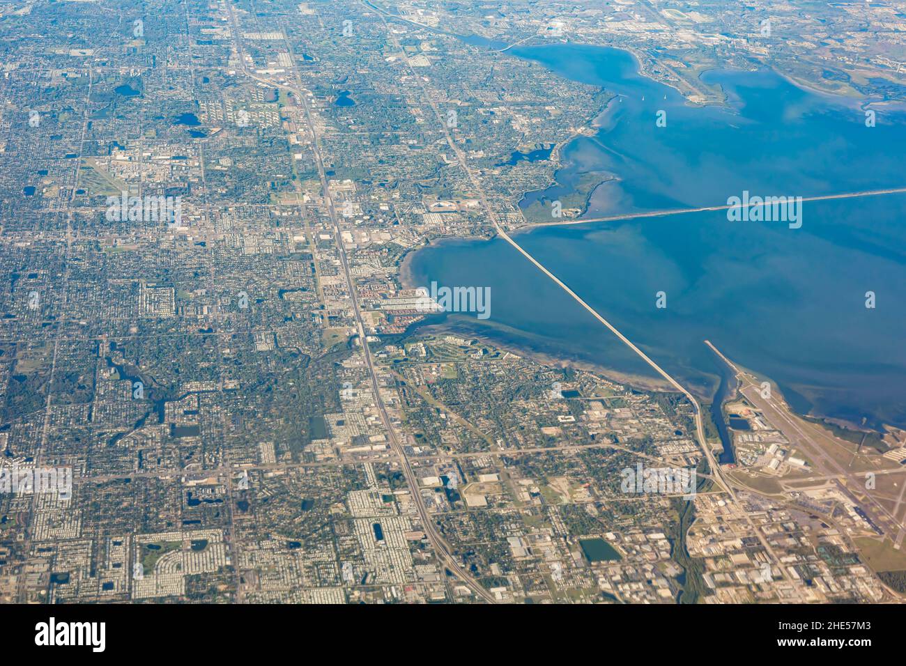Clearwater florida aerial hi-res stock photography and images - Alamy