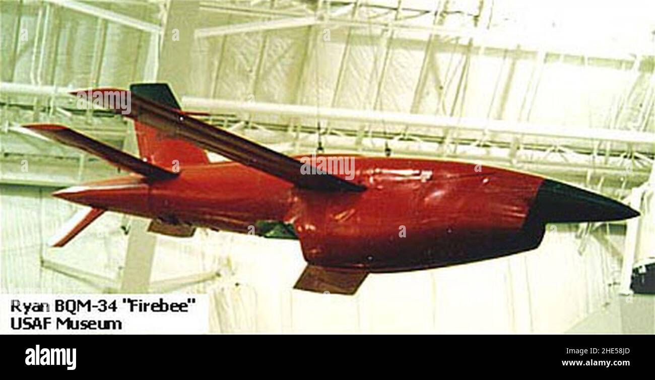 Ryan BQM-34 Firebee USAF Stock Photo - Alamy