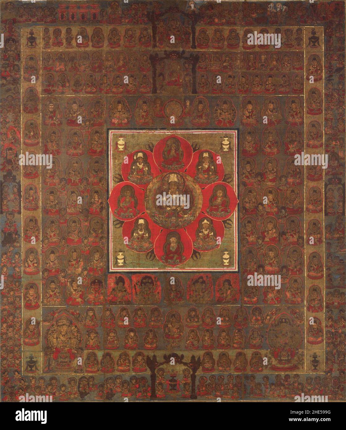 Ryokai Mandala Taizo Stock Photo - Alamy