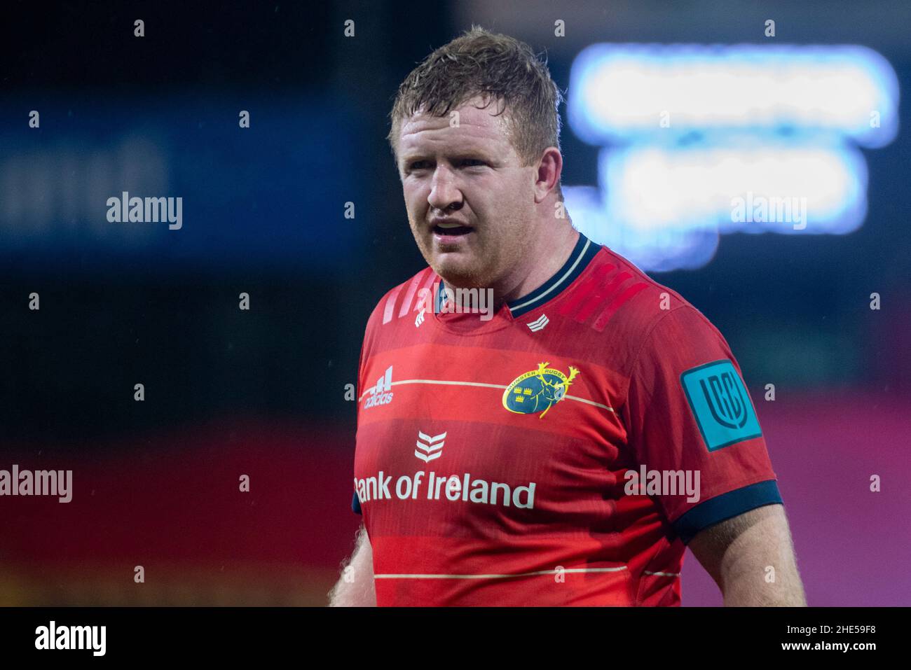 Limerick, Ireland. 08th Jan, 2022. Stephen ARCHER of Munster during the ...