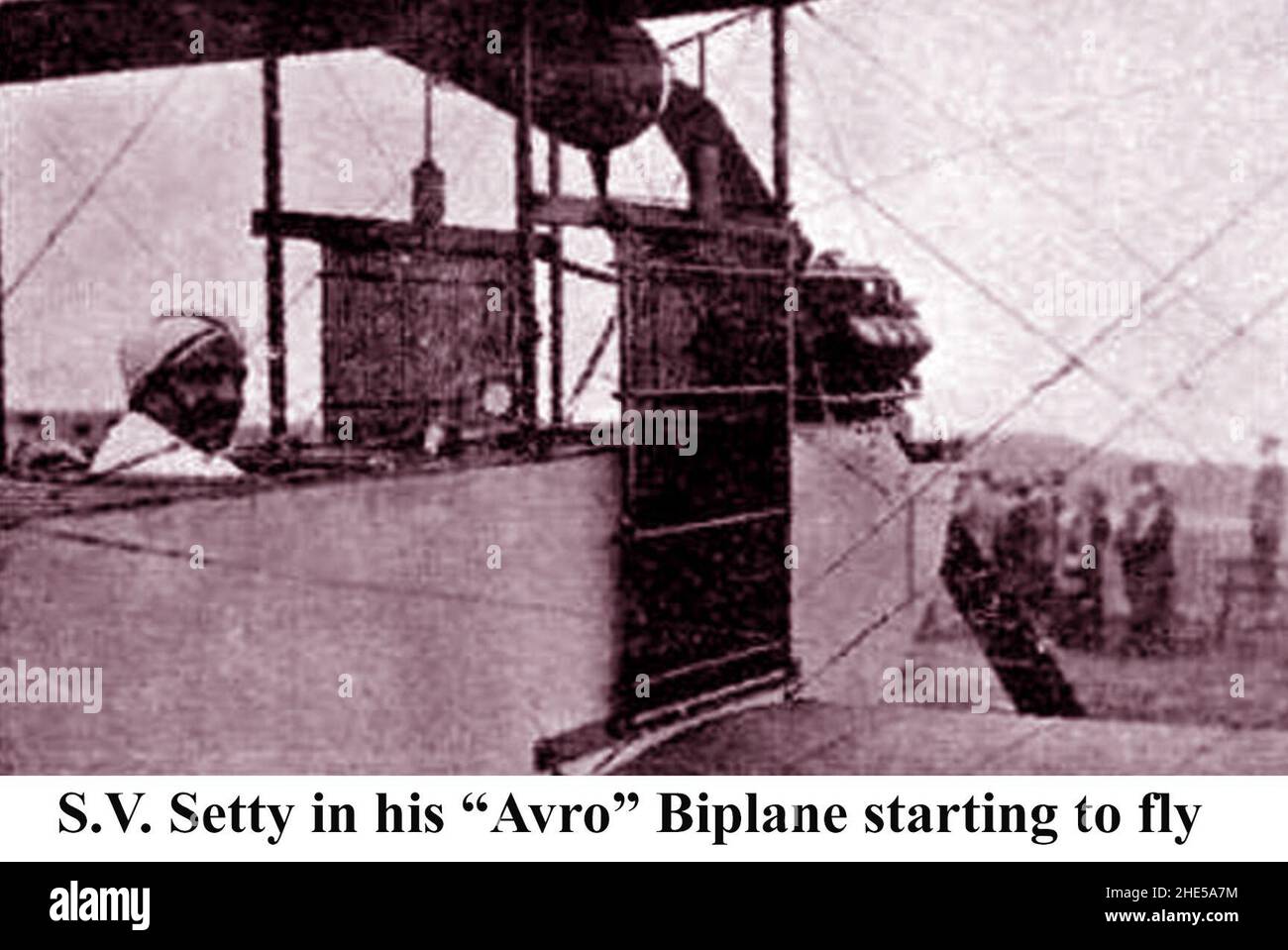 The avro biplane hi-res stock photography and images - Alamy