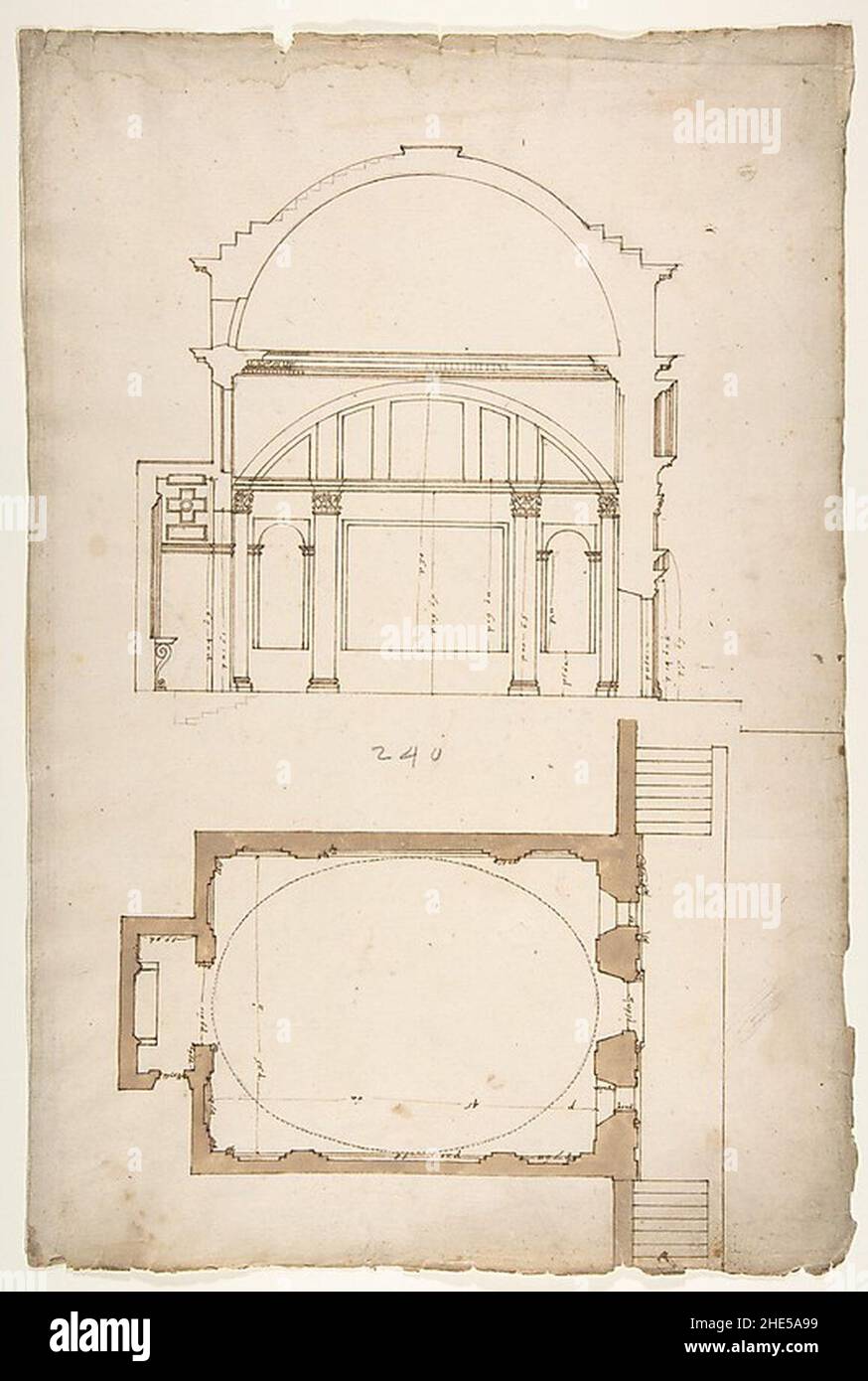Plan section hi-res stock photography and images - Alamy