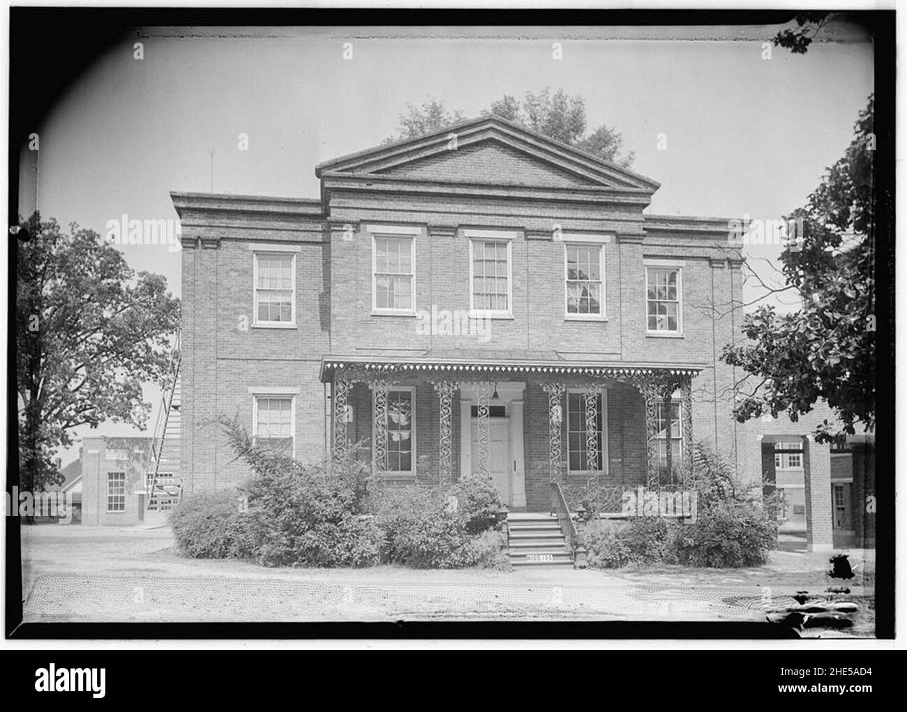 S. D. Lee House FRONT (WEST ELEVATION Stock Photo - Alamy
