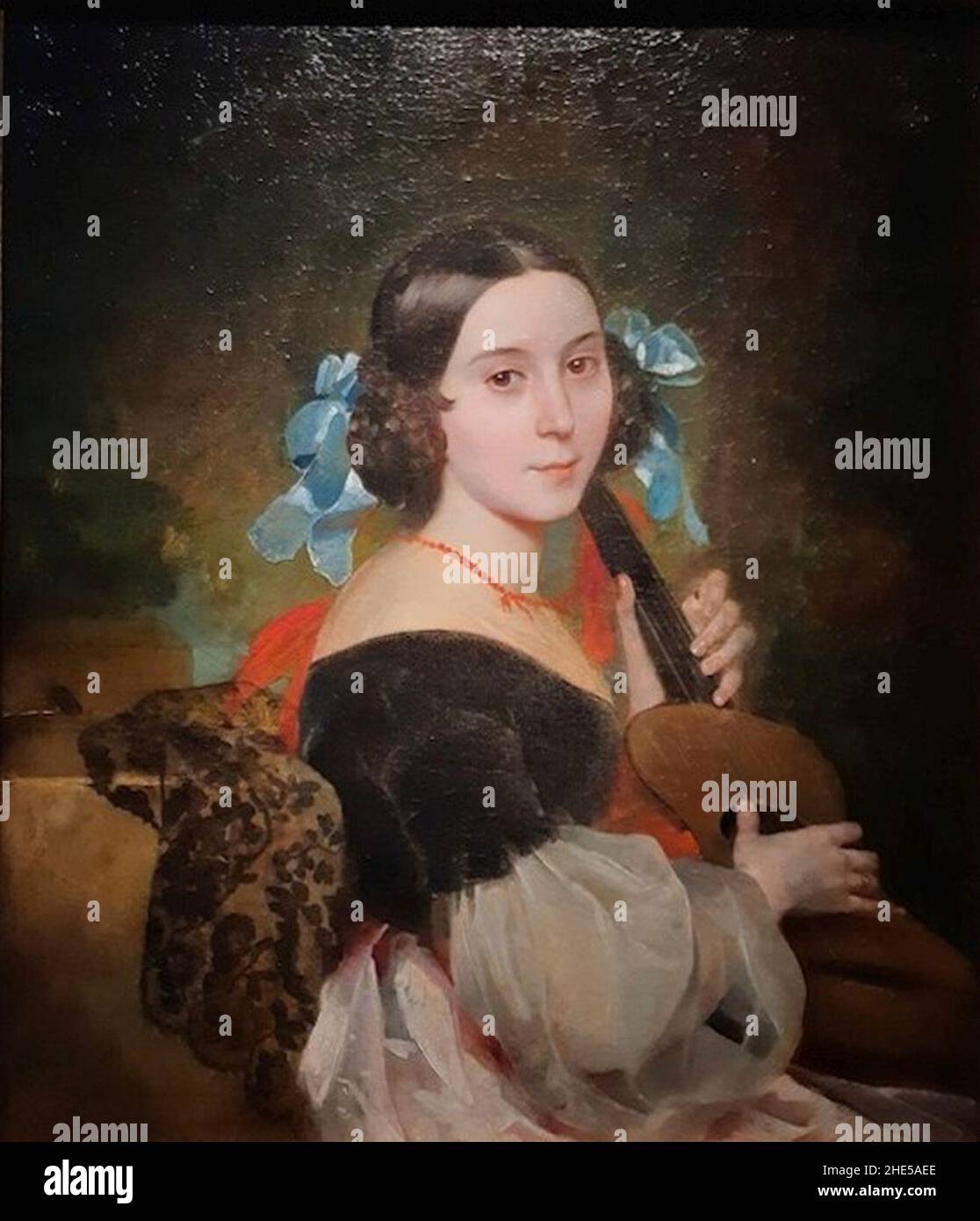 S. I.Samoilova by Karl Briullov Stock Photo - Alamy