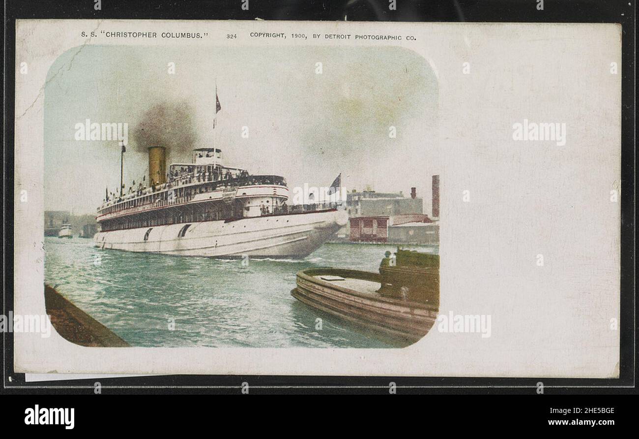 S.S. ''Christopher Columbus'' Stock Photo - Alamy
