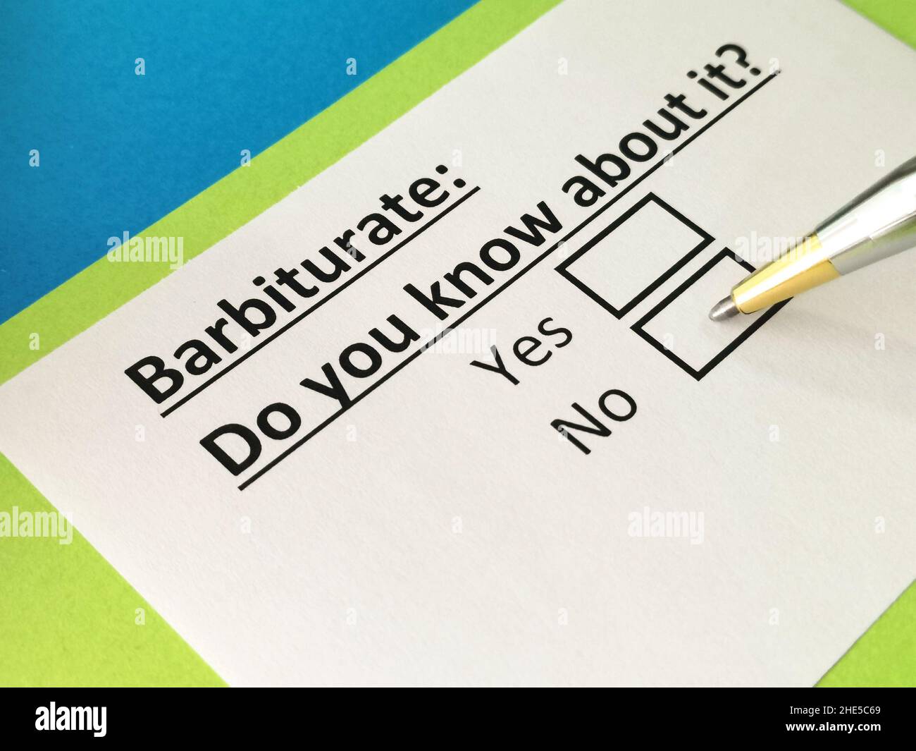 Barbiturate hi-res stock photography and images - Alamy