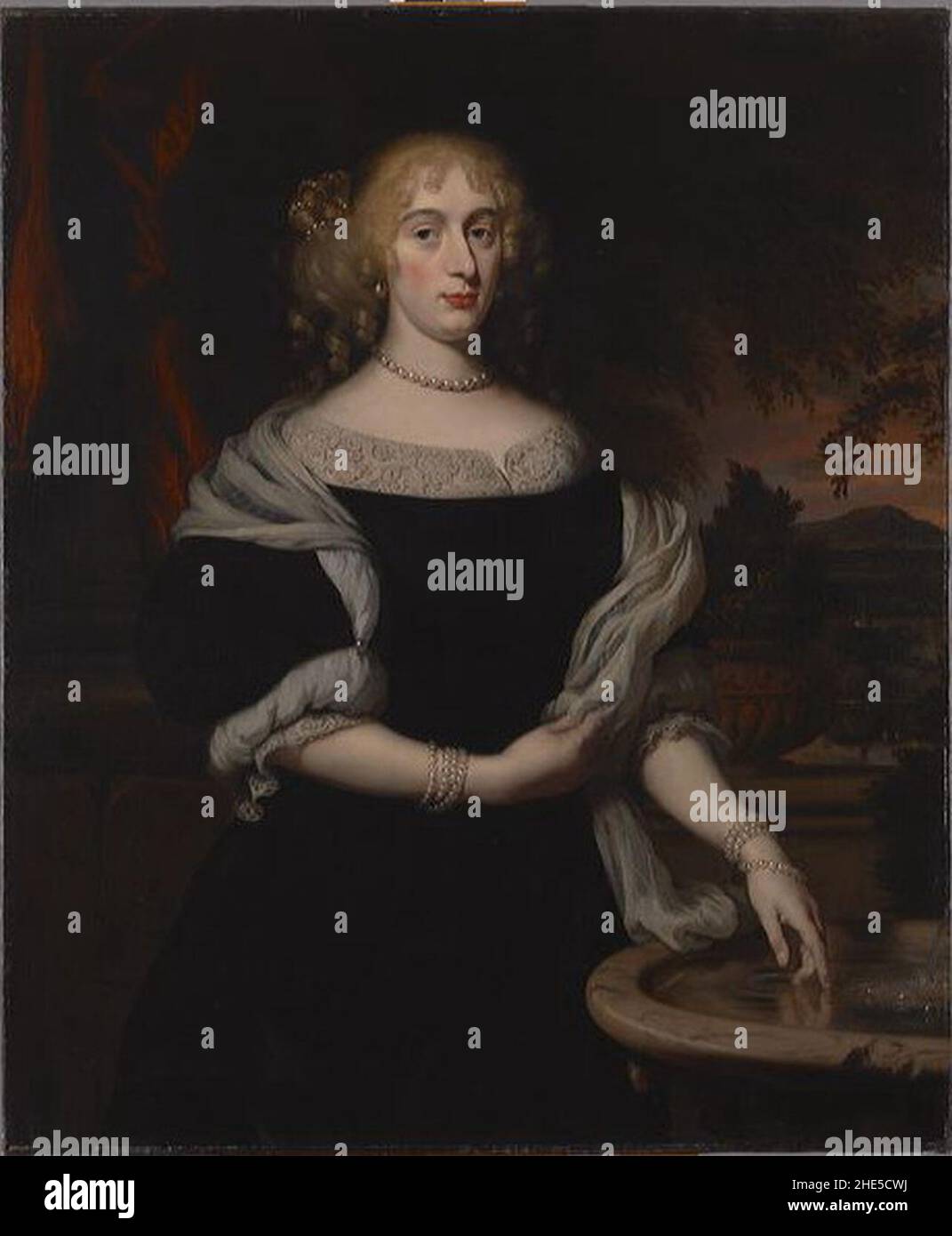SA 25978-Vermoedelijk Anna Maria Trip (1652-1681 Stock Photo - Alamy