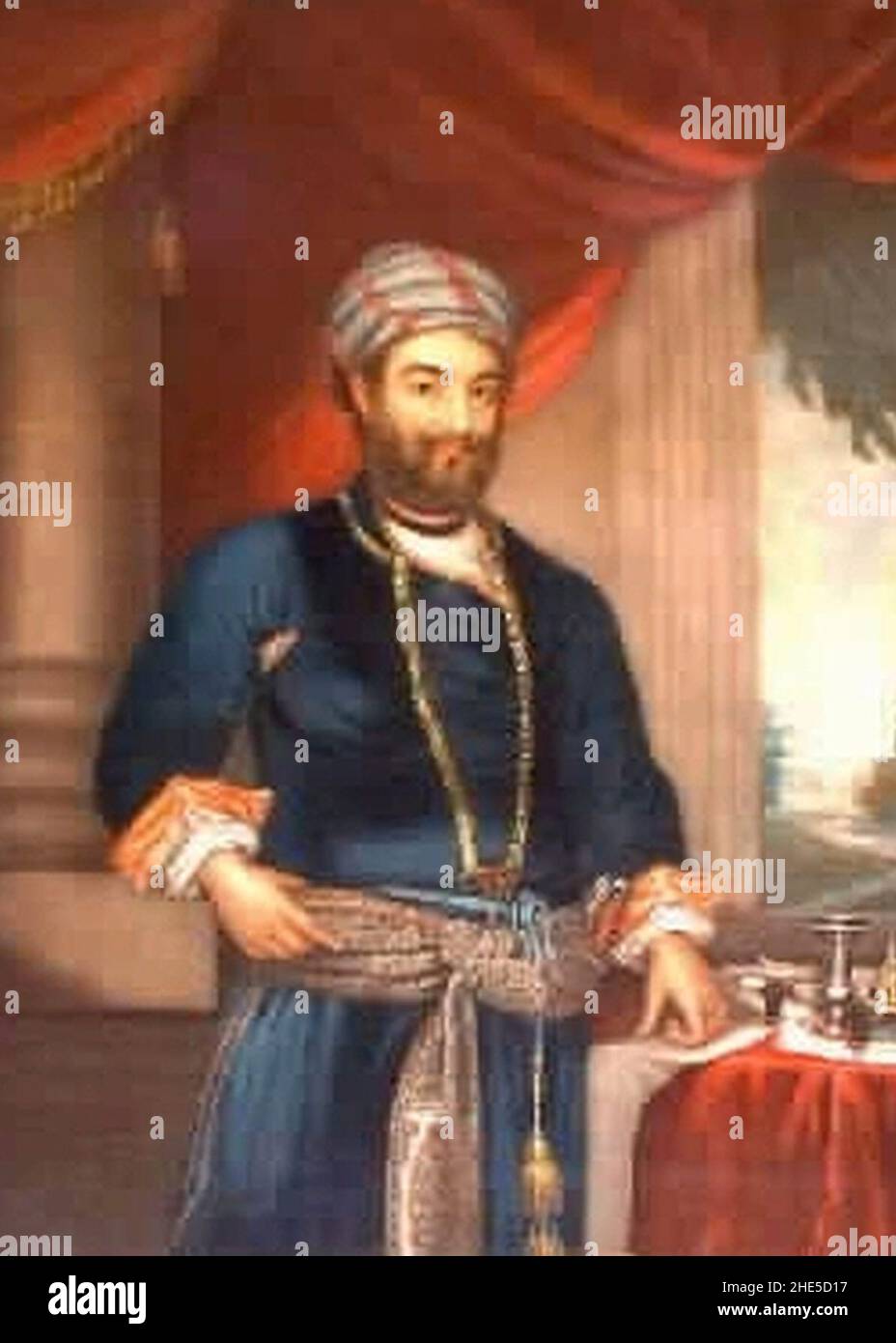Sa'adat Ali Khan II Stock Photo - Alamy