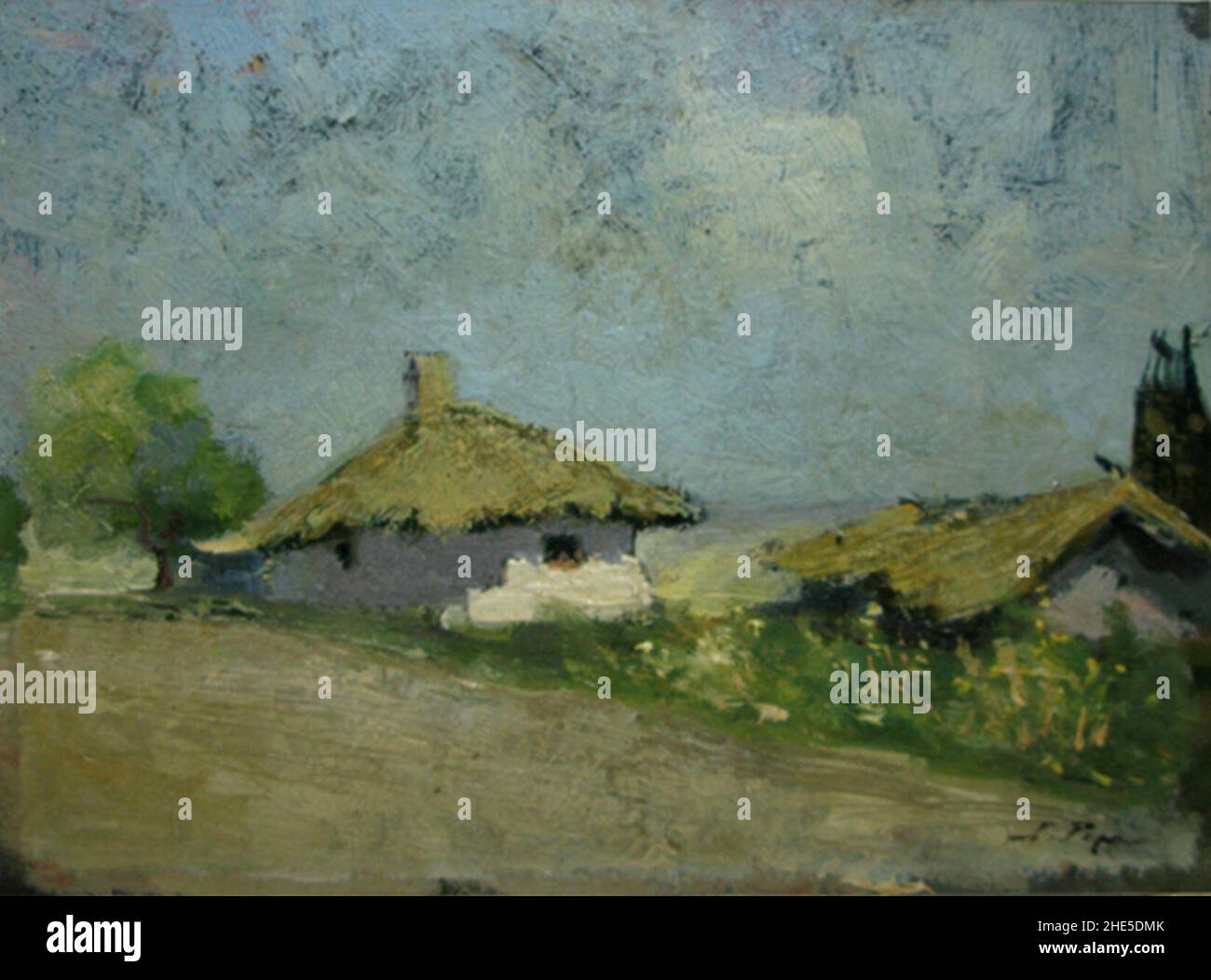 Sabin Popp - Case la tara Stock Photo - Alamy