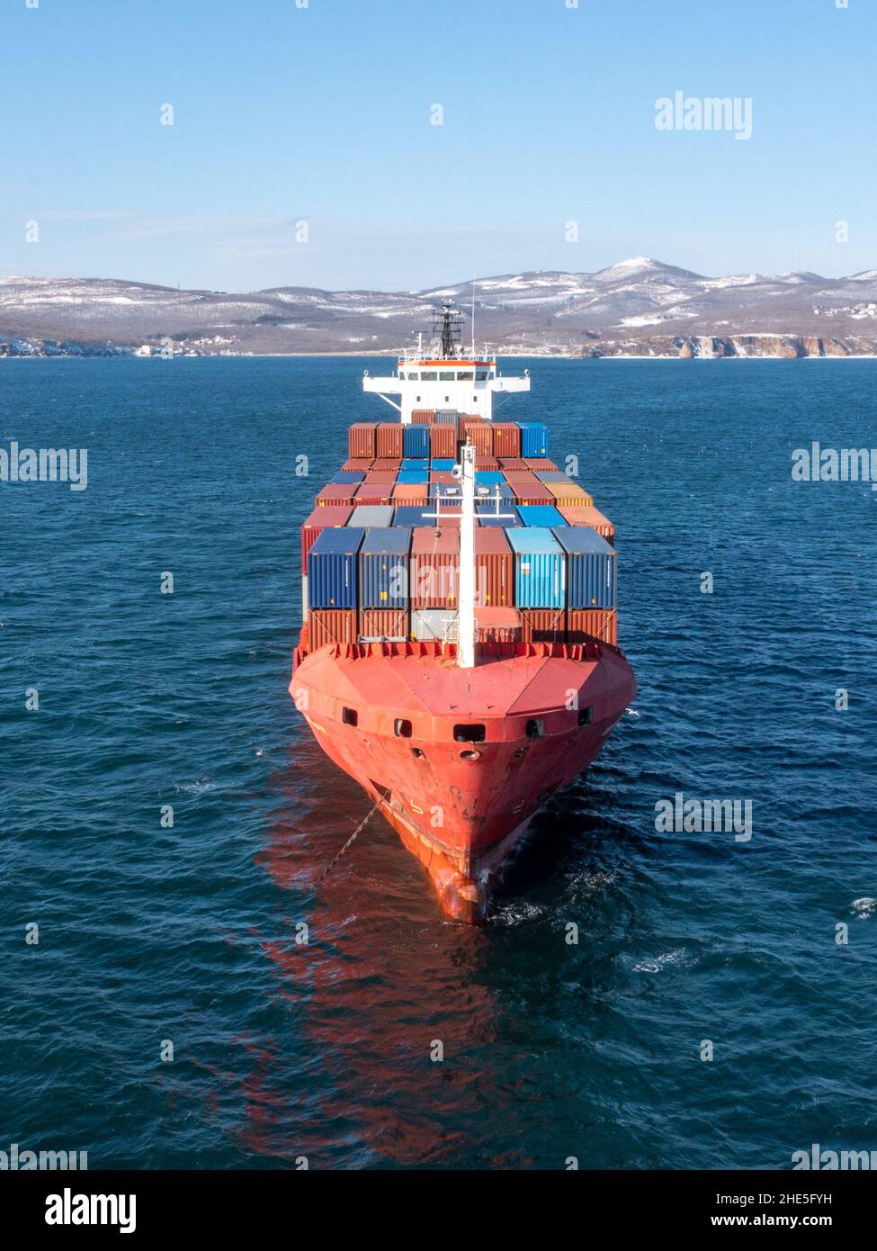 Vladivostok container ship hi-res stock photography and images - Alamy