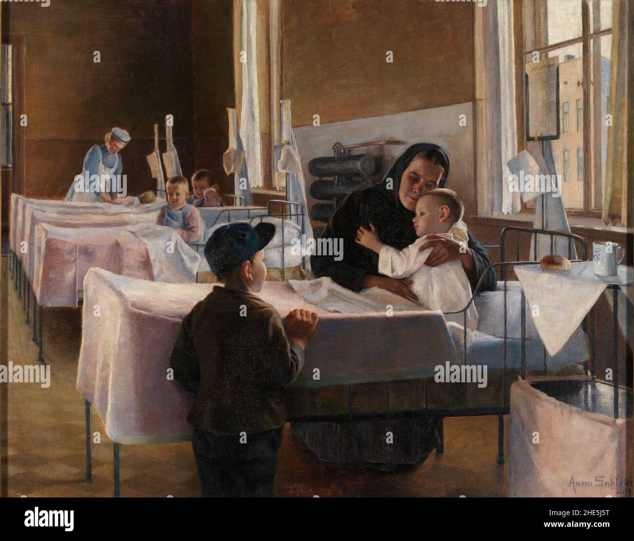 Sahlstén Anna - Surgery in hospital Stock Photo - Alamy