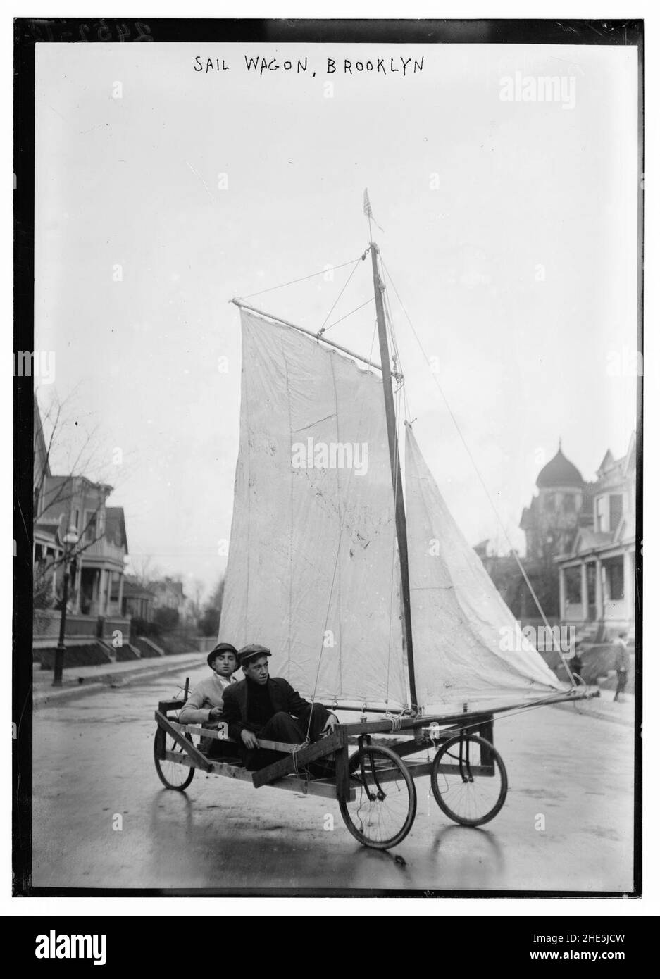 Sail Wagon, Brooklyn Stock Photo - Alamy