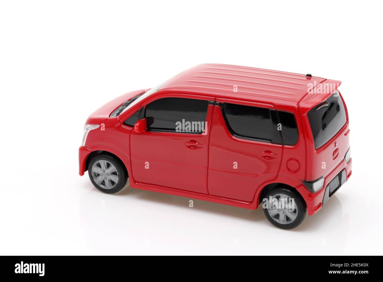 small toy car with red colors isolated on white background Stock Photo ...