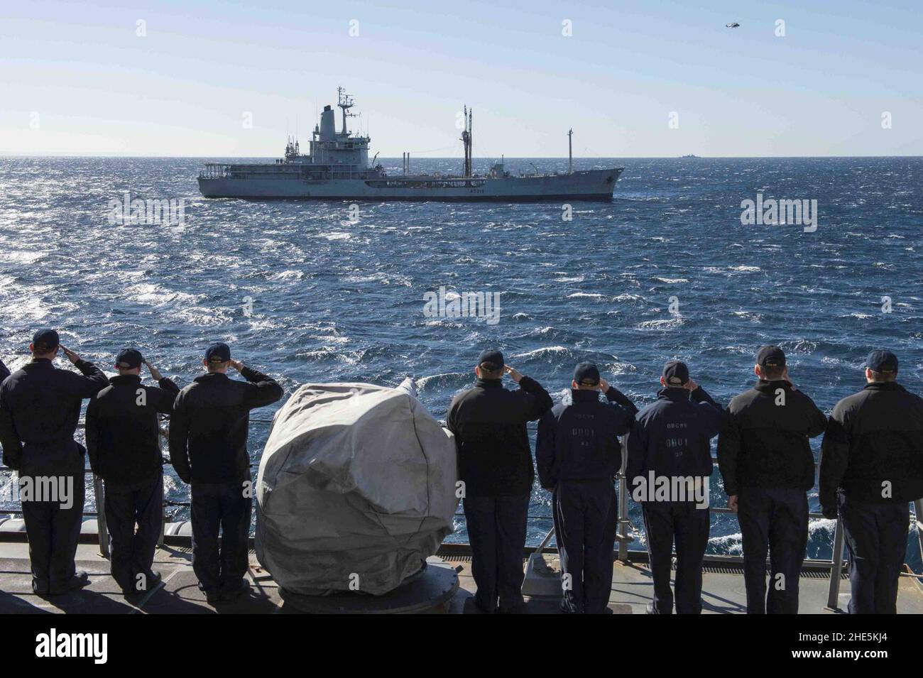 Replenishment tanker hi-res stock photography and images - Alamy