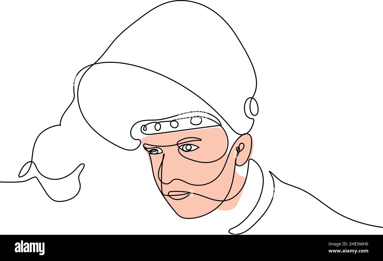 Continuous line welding mask with welding machine Stock Vector Image ...