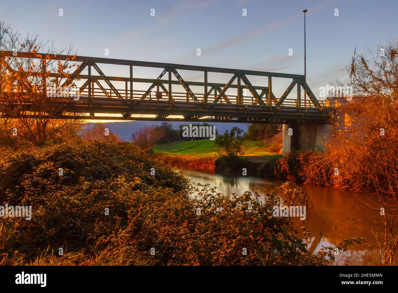 Jordan river bridge hi-res stock photography and images - Alamy
